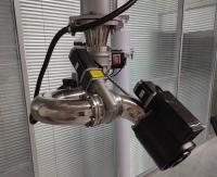 China Electric Automatic Water Cannon Streamer Wide Spray Stainless Steel Adjustable for sale