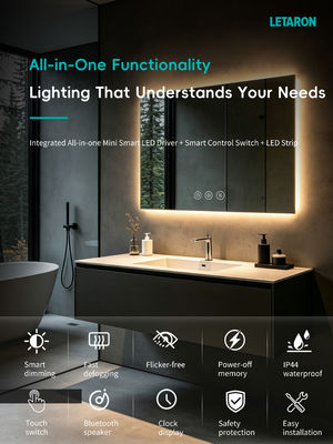 LETARON Mini Driver - One-Key Smart Defogging