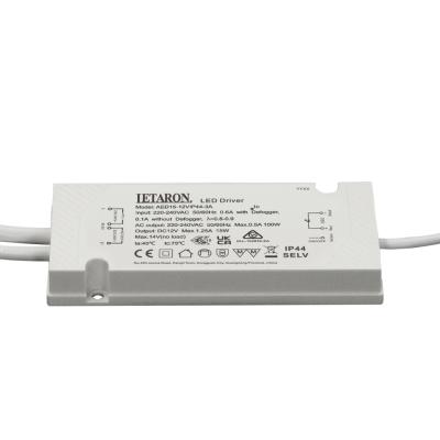 China ISO9001 Factory Bespoke Low Voltage LED Power Supply and Driver 15W 12V IP44 Letaron LED Driver with Cables and Defogger Relay Control for sale