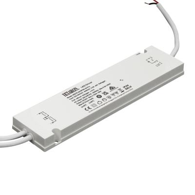 China 75W 24V Flicker-Free LED Power Supply for Bathroom Light IP44 Waterproof for sale