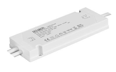 China 30W IP44 Waterproof Flicker-Free LED Driver for Bathroom Mirror LED Strip Light for sale