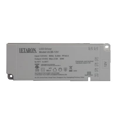 China ETL Certified US Under Cabinet LED Driver Direct Factory Cabinet lighting solutions 30W 60W 6PIN Output with Surge Protection for sale