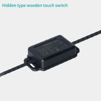 China Letaron Hidden Wooden Touch Switch 3.2cm Sensing, Dimmable 10%-100% for Furniture Lights for sale