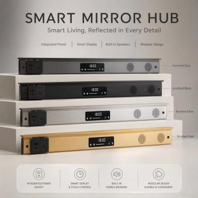 China Customizable Smart Bathroom Mirror LED Control Module Multi-Scene Smart Upgrade with Modular Storage & Multi-Voltage Compatibility for sale