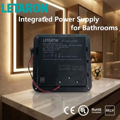 China Wholesale US Integrated Mini LED Mirror Defog Driver 12/24V DC Overload Short Circuit Protection Touch Button Optional For Bathroom Vanity Mirror for sale