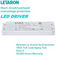 China UL Certified 24W Slim LED Driver Humid Environment Supported for Bathroom Mirror for sale