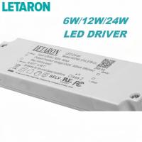 China UL Certified 24W Slim LED Driver Humid Environment Supported for Bathroom Mirror for sale