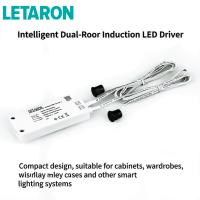 China 120W PIR Motion Sensor Switch with Two Sensors and 5A Output for Mirror Cabinet Lighting for sale