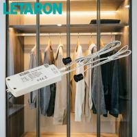 China 120W PIR Motion Sensor Switch with Two Sensors and 5A Output for Mirror Cabinet Lighting for sale