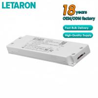 China Custom LED Power Supply ODM Bathroom Cabinet Lighting Letaron LED Driver 24W 12V Super Slim 120VAC LED Driver for Bathroom Mirror for sale