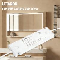 China ODM Customization LED driver factory Letaron 36W 12V/24V UL LED Power Supply for Bathroom Vanity & Under Cabinet Lighting for sale