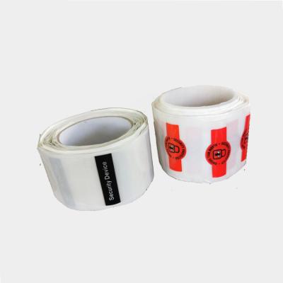 China EAS Magnetic Anti Theft Label Security Electronic AM 58khz DR Barcode Stickers for sale