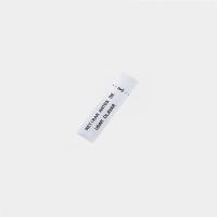 China Clothing EAS Security Label 58khz 65*20mm Custom Sewing Labels Retail Shop for sale
