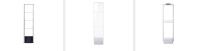 China High durability Insert EAS Labels / 1516mm Height Deactivator AM DR Label for sale