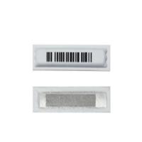 China Double Glue Security Solution Waterproof Barcode Labeling / Eas Soft Label for sale