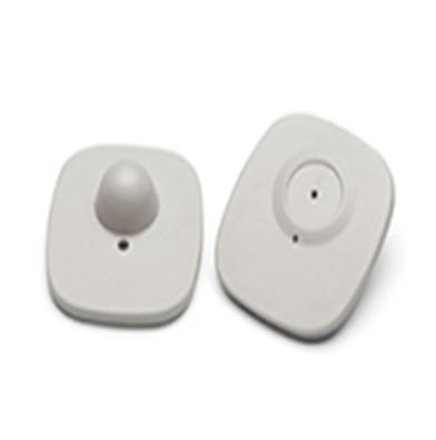 China High Sensitivity 45*10.8mm Soft Barcode Security Tags With Barcode Printing for sale