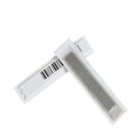 China Round Woven Permanent AM EAS Labels 58KHz Frequency 45 * 10.8mm for sale
