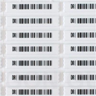 China QIDA Anti Theft Label For Valuables With Barcode And Blank Variety Dimension Mini Delta Tag for sale