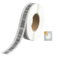 China Water - Proof AM 58KHZ EM Security Sticker Label / Anti Shoplifting Tag for sale