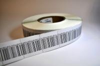 China 8.2MHz EAS RF Soft Label Rubber-Based For Supermarket / Store for sale