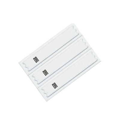 China High Sensitivity Anti Shoplifting Label , 8.2MHz EAS RF Label 72*40mm for sale