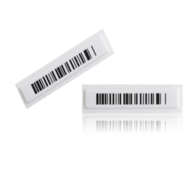 China White EAS Soft Label 58KHz Easy Anti Theft Packaging Carton for sale