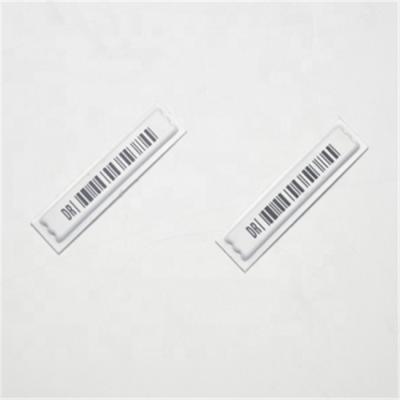 China 58KHz EAS Soft Label Removable Adhesive For Security Loss Prevention for sale