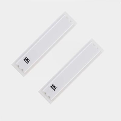 China Black Square Anti Shoplifting Label Security Sticker With Custom Logo for sale