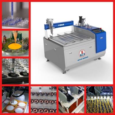 China Vertical Installation Adhesive Dispensing Systems with High Precision Gluing Machine for sale