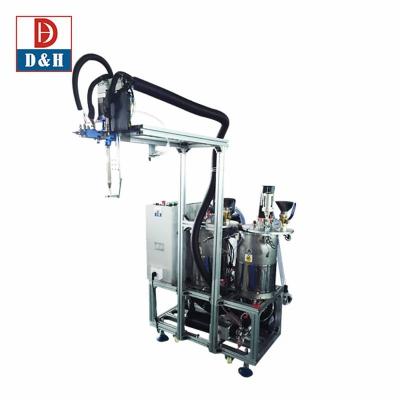 China Precision Dispensing Semi Automatic Digital Display Gear Pump Resin Mixing Machine for sale