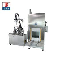 China 2K Vacuum Potting Machine With Vacuum Chamber And Conveyor In Epoxy Resins Dispensing for sale