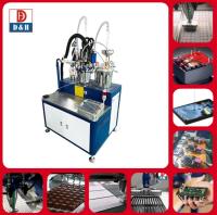 China Vacuum Functions Semi Automatic Precision Liquid Glue Dispenser for 2 Part Resin Mixing for sale