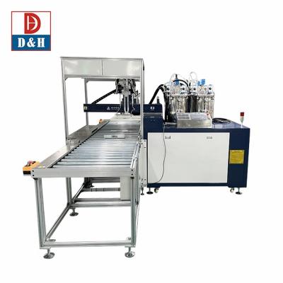 China Best 2 Part AB Silicone Epoxy Resin Urethane Resin Meter Mix Dispensing Machine Robot for sale