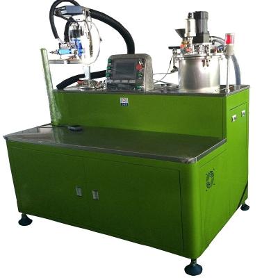 China Semi-automatic AB Glue Mixing and Dispensing Machine with accurate metering pump AB Glue Potting Machine for sale