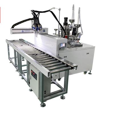 China Case Packaging Type Automatic Glue Dispenser for AB Glue Potting on Conveyor System for sale