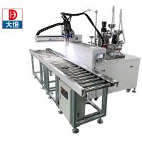 China Working Area 650x650x100mm 2K Potting Dispensing Two Component Epoxies AB Mix and Dispense Machine for sale