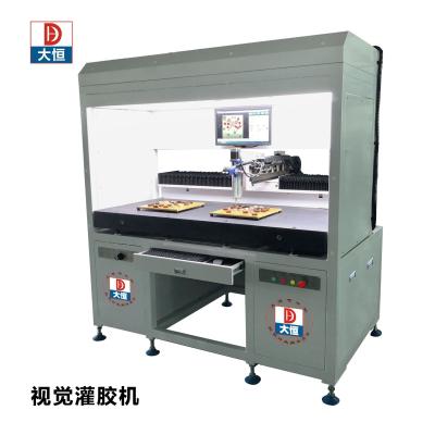 China 1% Accuracy PLC Panosinic Controlled High Precision Visual Glue Dispenser for On-Line for sale