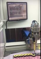 China 1% Accuracy PLC Panosinic Controlled High Precision Visual Glue Dispenser for On-Line for sale