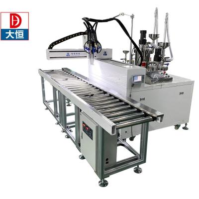 China 1500KW 3 Axis Robotic AB Glue Potting Cantilever Gantry Conveyor Belt Production Line for sale