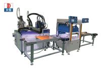 China 1500KW 3 Axis Robotic AB Glue Potting Cantilever Gantry Conveyor Belt Production Line for sale