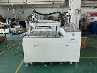 China 2 Part Filling Machine Adhesives Glue Applicator with Agitators and Vacuuming System for sale