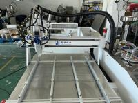 China 2 Part Filling Machine Adhesives Glue Applicator with Agitators and Vacuuming System for sale