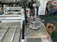 China 2 Part Filling Machine Adhesives Glue Applicator with Agitators and Vacuuming System for sale