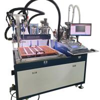 China Advanced Automatic Epoxy Potting Machine with Electric Driven Two-Part Dispensing Robot for sale