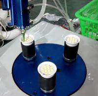 China 54.00cm * 42.00cm * 68.00cm Package Size Automatic LED Bulb Holder Sealing Machine for sale