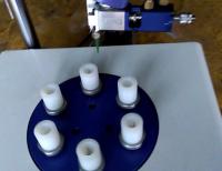 China 54.00cm * 42.00cm * 68.00cm Package Size Automatic LED Bulb Holder Sealing Machine for sale