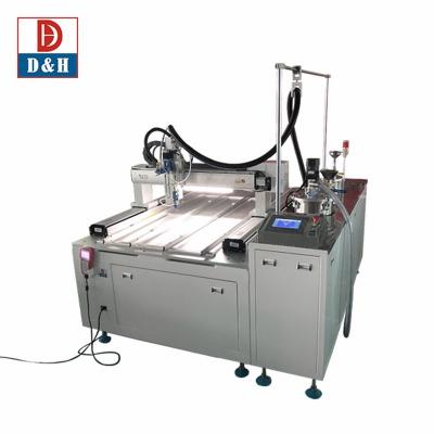 China Double Cylinder Plunger Pump Vacuum Glue Filling Machine for Precise Glue Application for sale