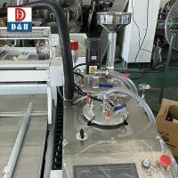 China Three Axis Working Area 700*700*80mm Epoxy Silicon Poy Urethane Potting Machine for sale