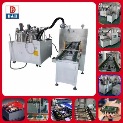 China VGB-650S Epoxy Potting Vacuum Chamber Machine for 2K Dosing Compounds Dispensing Filling for sale