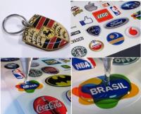 China Output Speed of 1-150G/5s Gel Clear Epoxy Resin Sticker for Custom Soft Plastic Label for sale